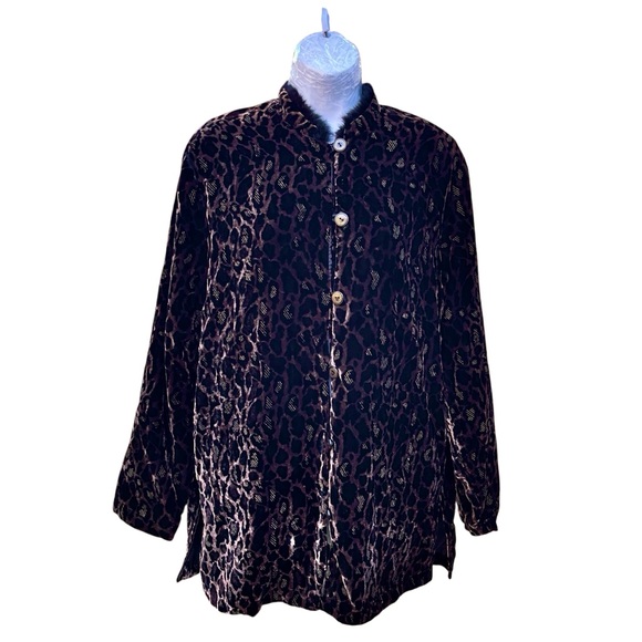 White Stag | Jackets & Coats | Vintage 99s White Stag Leopard Print ...